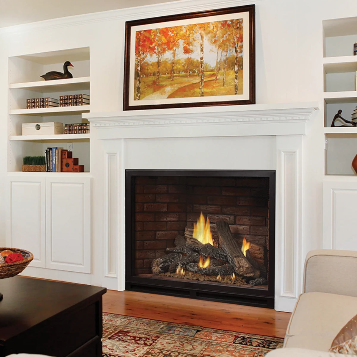 Empire Madison Clean-Face Luxury Traditional 42 Gas Fireplace ADVCX42F ...