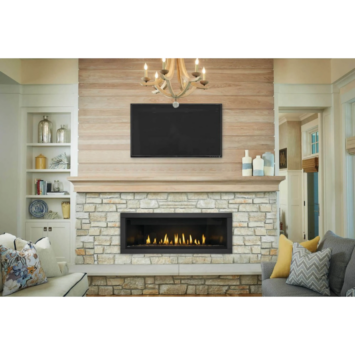 Napoleon Ascent™ Linear 56 Gas Fireplace BL56NTE — Fireside Living