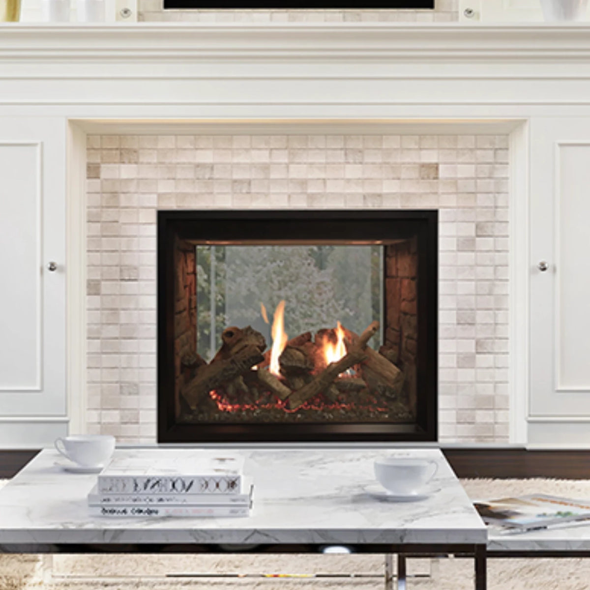 Empire Renegade 40 See-Through Clean-Face Gas Fireplace DVCT40CSP95N ...