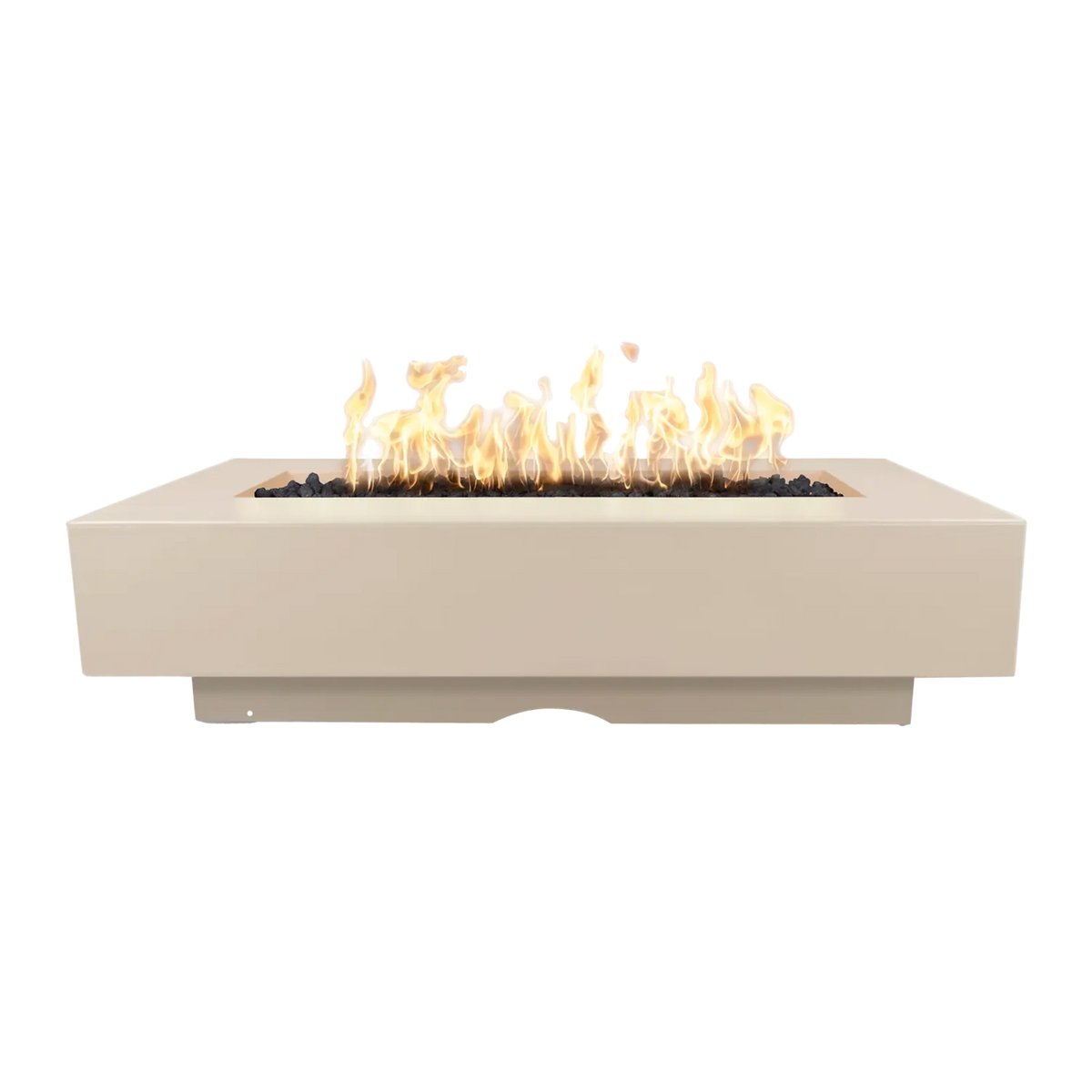 The Outdoor Plus Del Mar 96" Concrete Fire Pit, Match Lit with Flame S ...
